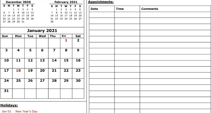 Printable Salon Appointment Book Template For 2022 Zolmi
